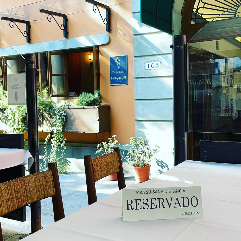 Reservaciones - Raffaello Restaurante